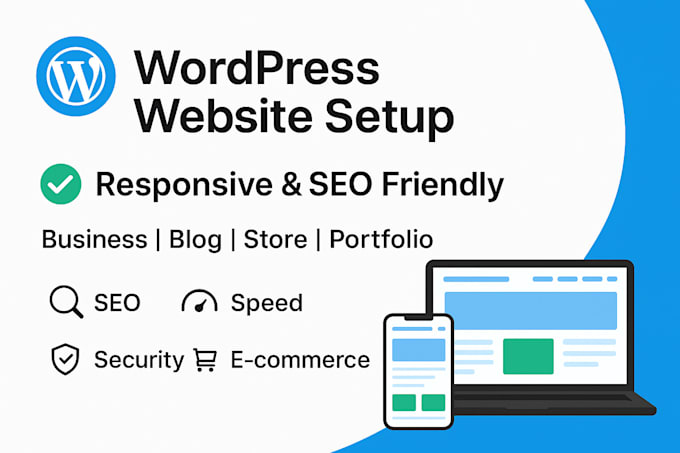 Setup and customize a professional wordpress website by Code_with_j ...