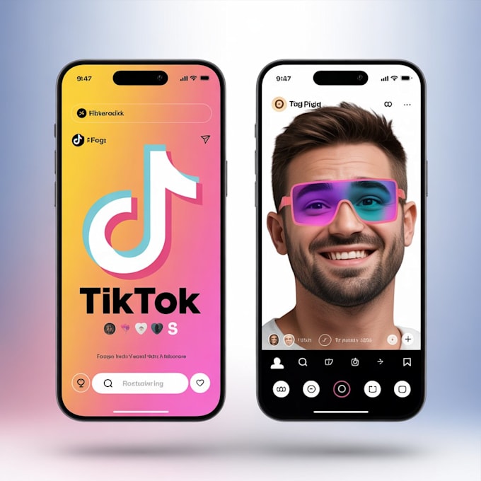Design viral tiktok, instagram and snapchat ar filters with 3d effects ...