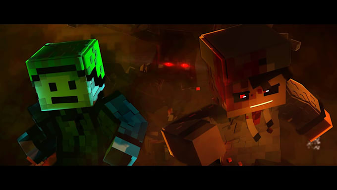 Create quality 3d minecraft cinematic animations for youtube and gaming ...