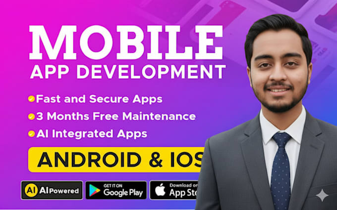 Develop your android,ios app using flutter,kotlin and react native by Sanaur_rahaman | Fiverr