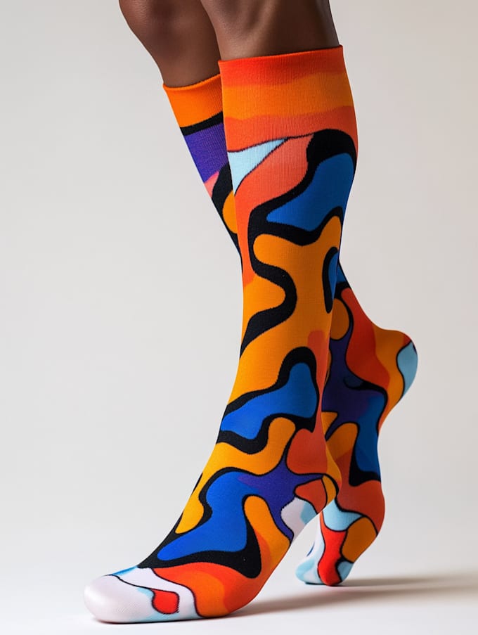 Make a unique socks design for your brand by Melanieladd | Fiverr