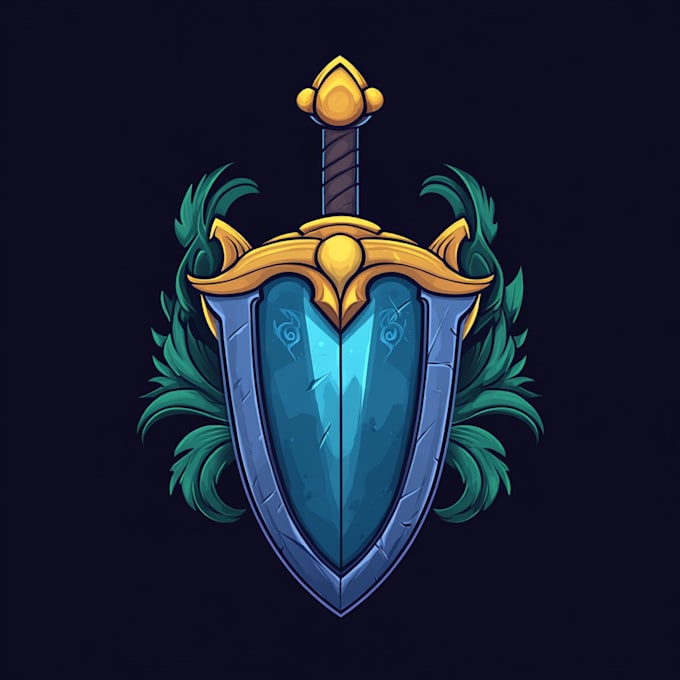 Custom fantasy game logo by Kalynnlandrum | Fiverr