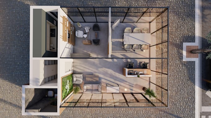 Create quick floor plan visualization by Lalahasanova | Fiverr