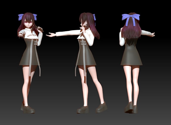 Arreglar, riggear y convertir avatar de vroid en modelo listo para ...