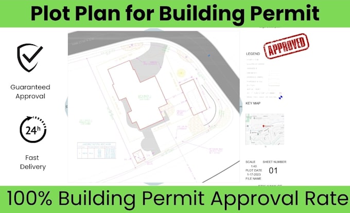Draw plot plan for building permit by Marshalrave | Fiverr