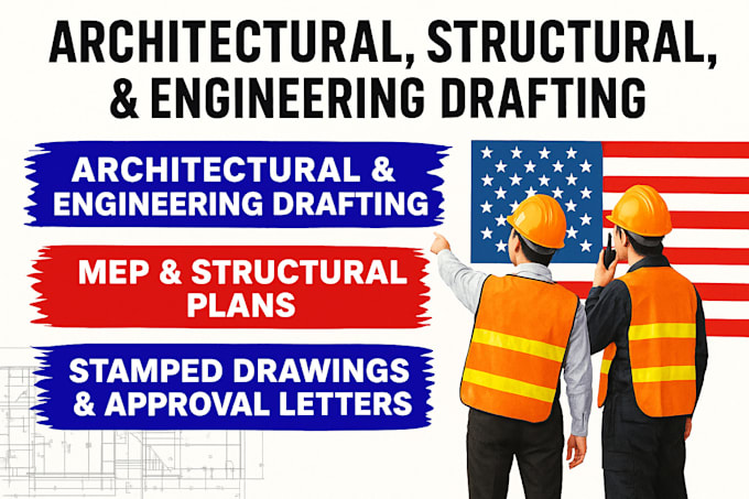 Pe stamp architectural floor plan structural engineer blueprint mep ...