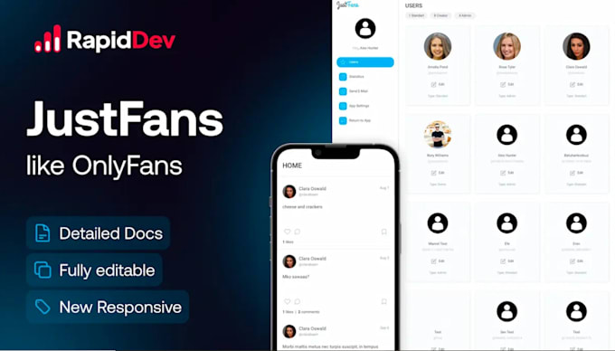 Create onlyfans clone website with subscription by Jeffrey_style | Fiverr
