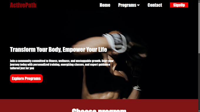 Build a responsive website using html, css, and javascript by Matyasmurphy | Fiverr