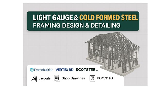 Design and detail light gauge steel and cold formed steel framing ...