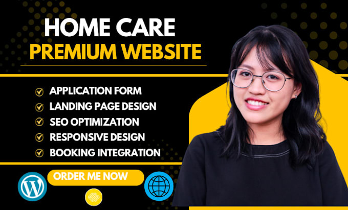 Home care website health care agency website medical website home care ...