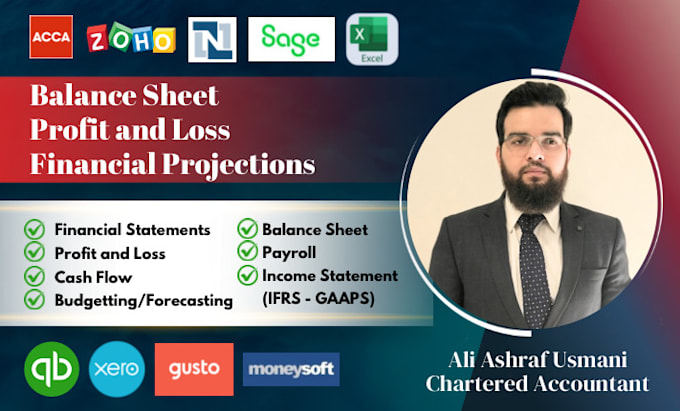 Do accounting and finance, prepare profit and loss and cpa accounts by ...