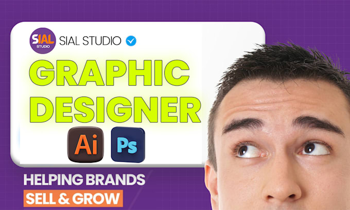 Be your personal all in one graphic designer by Saniasahar211 | Fiverr