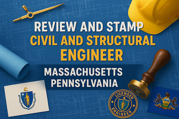 Review and stamp civil and structural engineer massachusetts ...