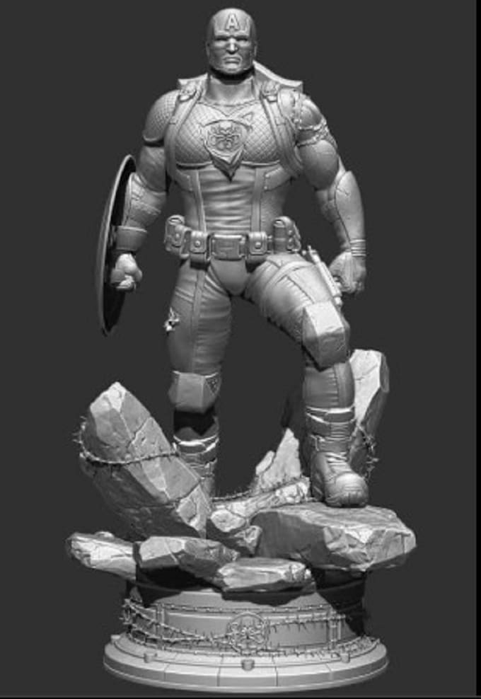 Create custom 3d action figure, anime figure, miniature, 3d model for ...
