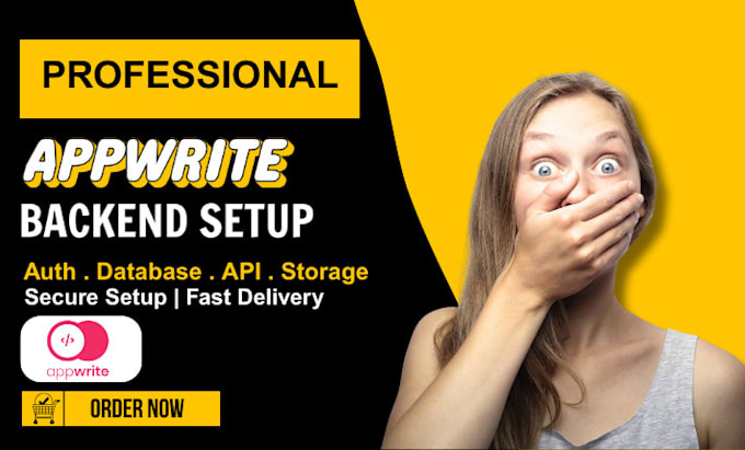 Set up and customize appwrite backend with auth, database, and api by Oluwadunsin5 | Fiverr