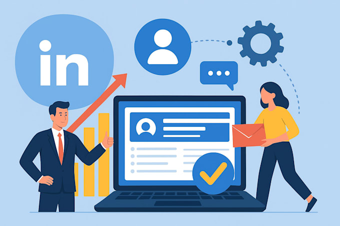 Automate your linkedin outreach to grow your pipeline by Linkedinservice | Fiverr