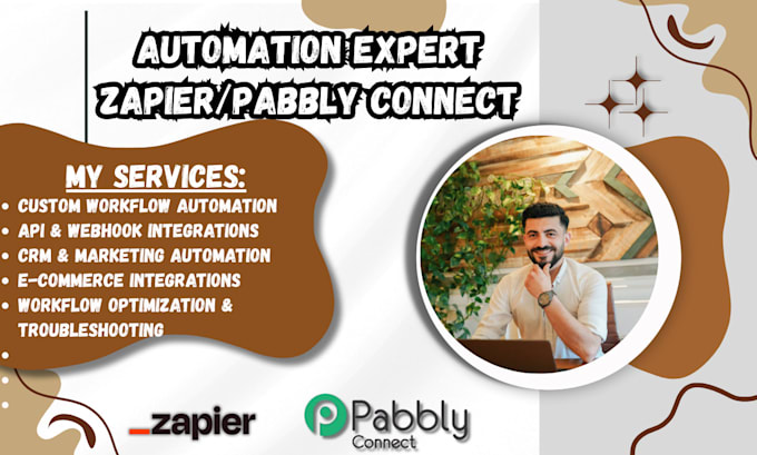 Create pabbly connect automation zapier workflow automation and api integration by Ivar_crypt ...
