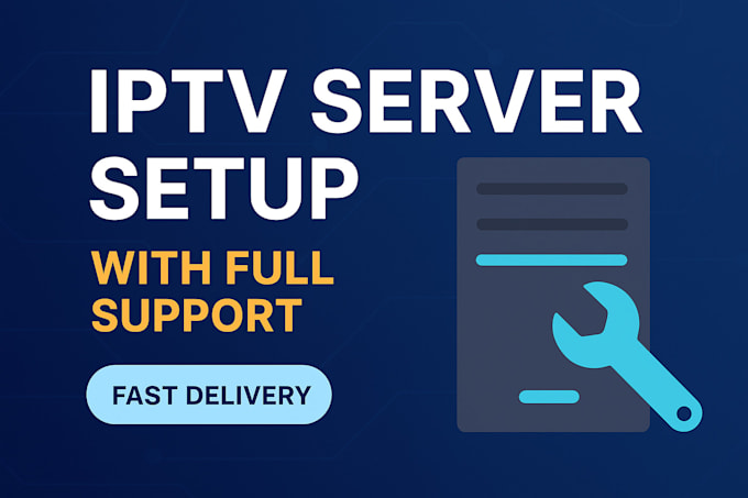 Setup a fast reliable iptv server xui one, xtream ui, reseller panel by Vitecprovider | Fiverr