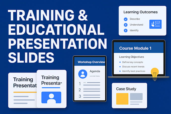 Design training deck, presentation design, powerpoint, elearning ...