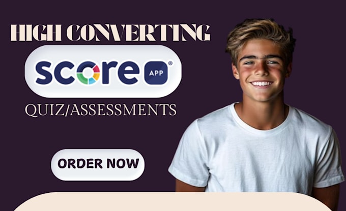 Build a scorecard scoreapp landing page quiz funnel and detailed pdf ...