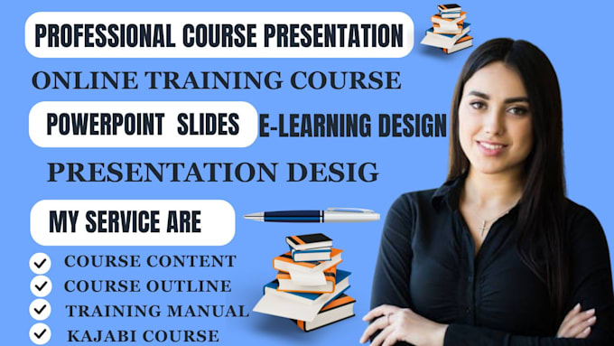 Design professional course presentations and slides for training and ...