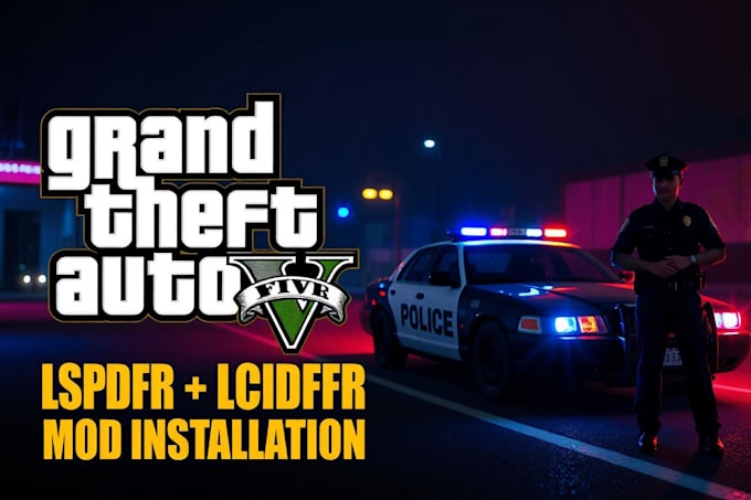 Install all of my lspdfr mods lcpdfr car uniform mods gta 5 by Geo_ryan ...