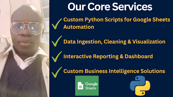 Create google sheets dashboards with python automation by Harry_dejosh ...