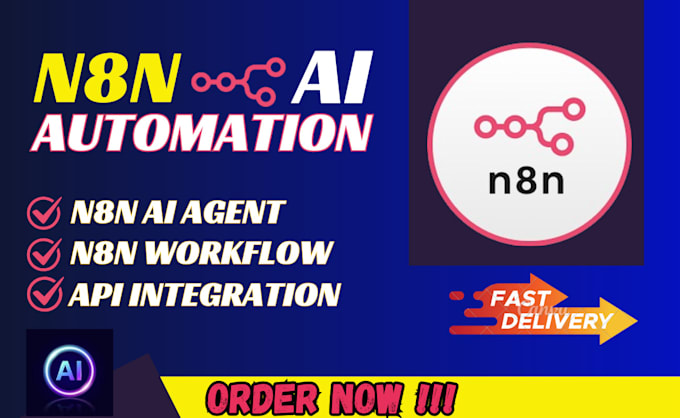 Automatisation ai n8n intégration api n8n workflow n8n agent ai n8n expert