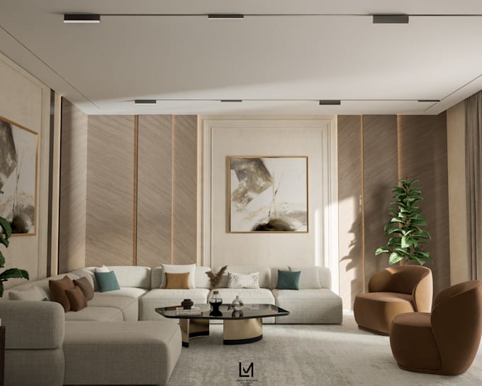 Create interior designs and realistic 3d renderings by Lamia_mohsen | Fiverr