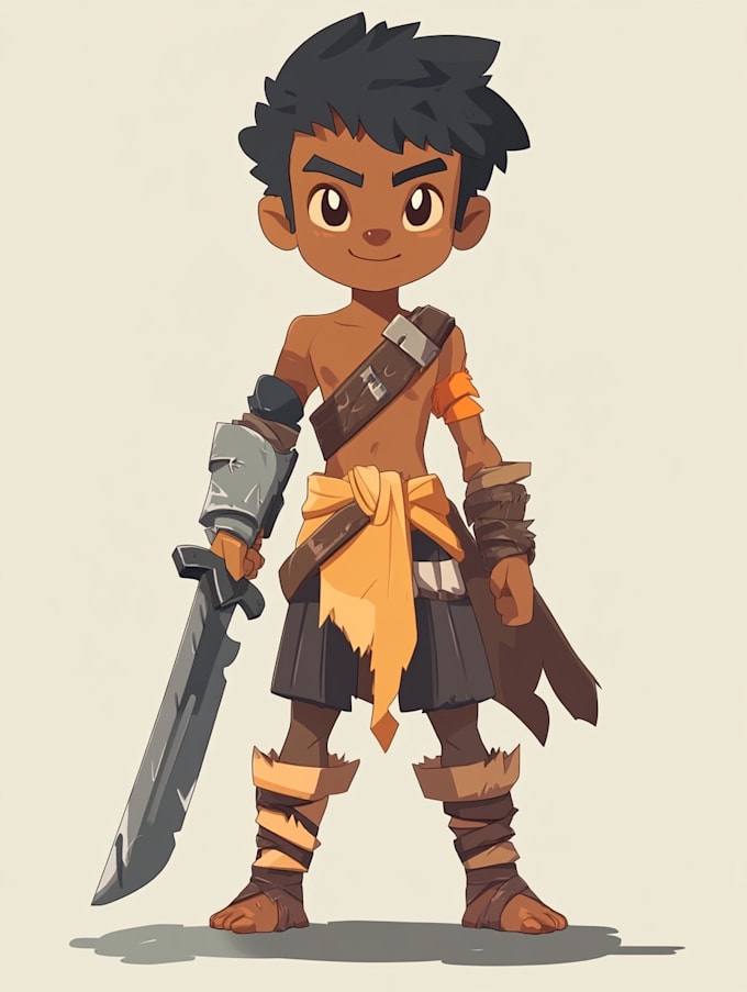 Draw 2d game character illustration by Eliasjudge57 | Fiverr