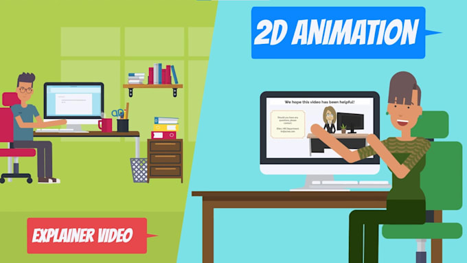 Create a 2d animated explainer video by Zeeshansaaain | Fiverr