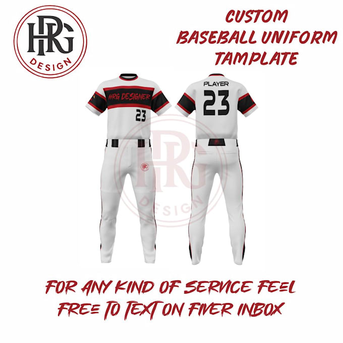 Design a custom professional baseball uniform for your team by ...