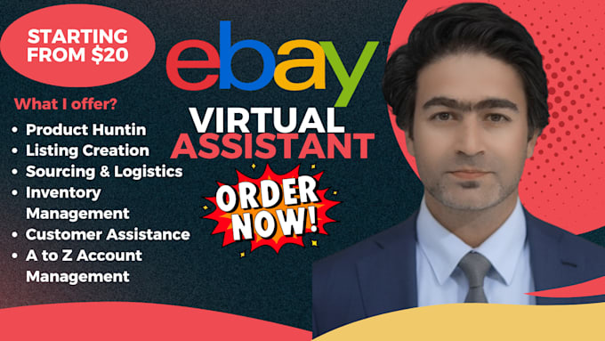 Your professional ebay virtual assistant by Urduvoprof | Fiverr