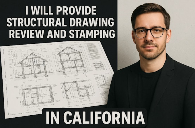 Provide licensed structural drawing review and stamping in california ...