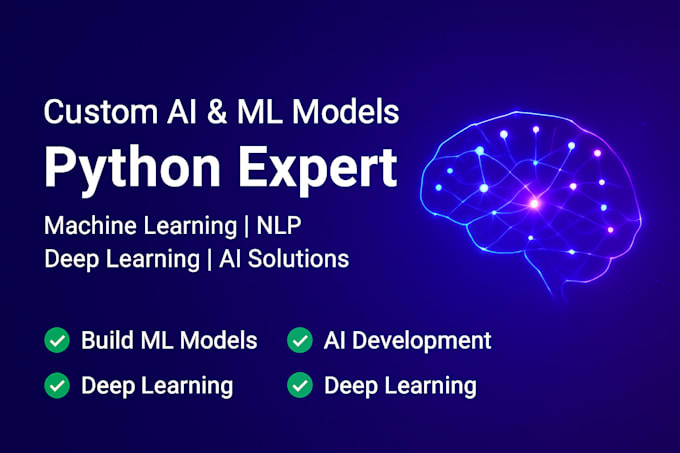 Build machine learning, deep learning, nlp, and federated learning models by Muhammad_pro5 | Fiverr