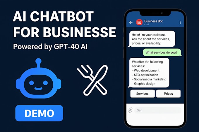 Build a fast and professional ai telegram bot by Faizanbots | Fiverr