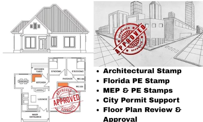 Review and stamp as a licensed civil and structural engineer by Steve_ocean | Fiverr