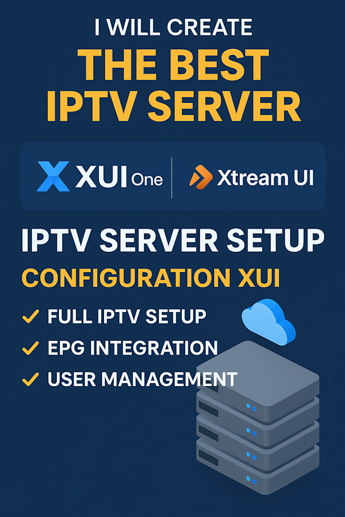 Create best iptv server, xui one, xtreamui, iptv server setup, configuration xui by Arisiptv ...