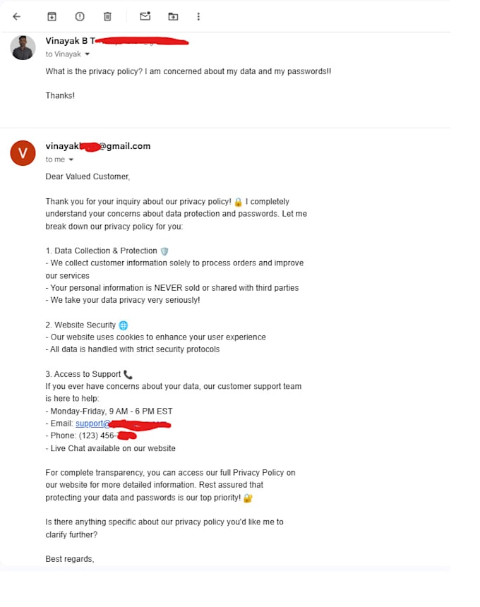 Build ai email reply bot using your knowledge base by Vinayakbt0925 ...