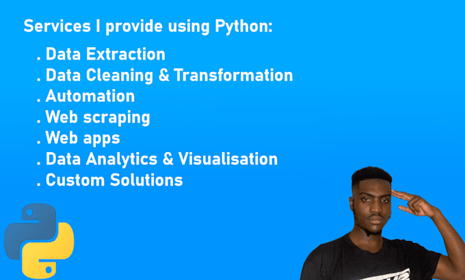 Develop custom python scripts and web applications by Philipagyemang | Fiverr