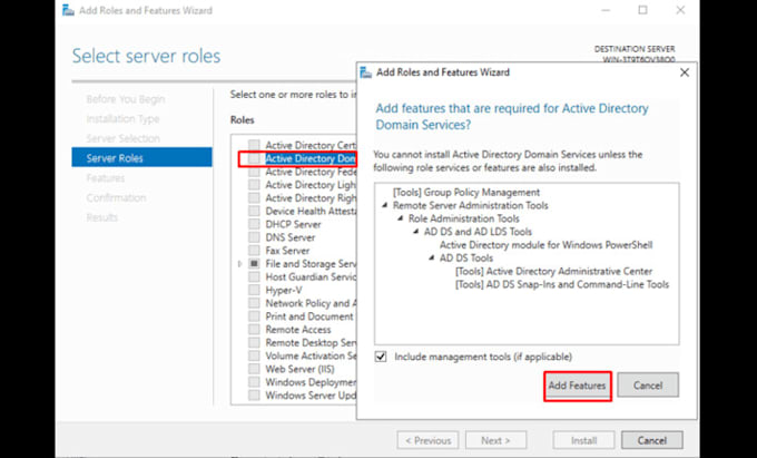 Configure windows server active directory ad ds and dns by Nure_network ...