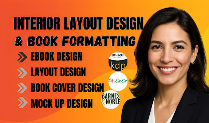 Do interior design, layout book formatting for amazon kdp kindle ...