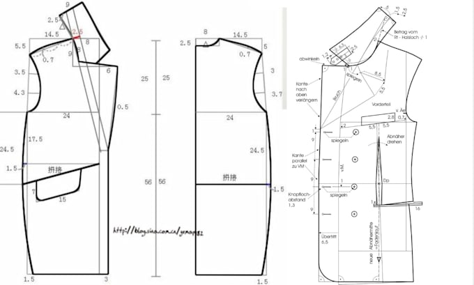 Make a sewing pattern for your 3d cloth by Patricia_will00 | Fiverr
