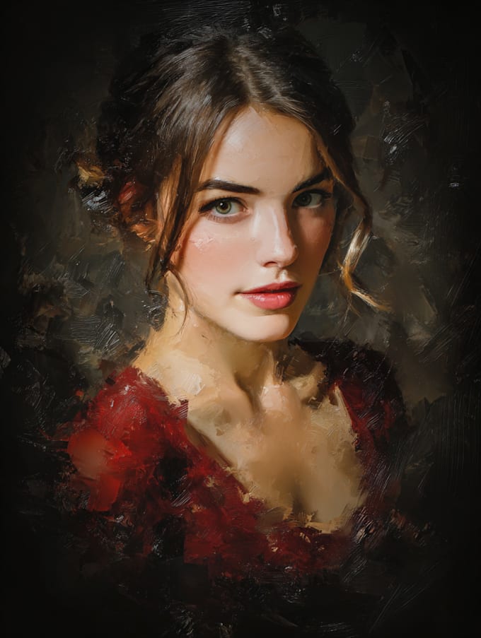 Draw digital oil painting by Bronsonbarnette | Fiverr