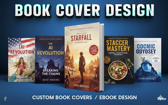 Create book covers for you by Sandrina_hamilt | Fiverr