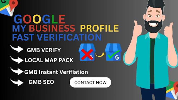 Do gmb setup, verify google business profile, gmb instant verification ...