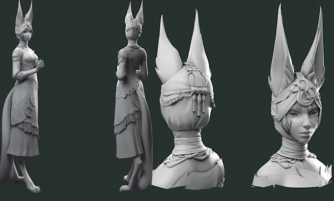 Sculpt your 3d character miniatures and toys for 3d printing and ...