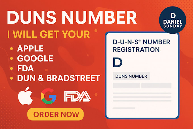 Get your d u n s number for apple, google, fda forms dun and bradstreet ...