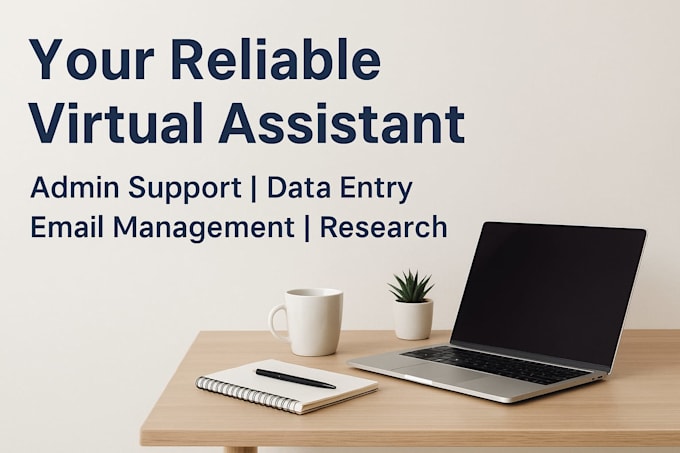 Reliable virtual assistant for admin support by Aanchal_data | Fiverr