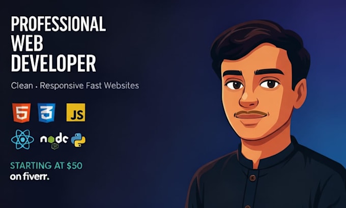 Full stack web app react js next js node js replit lovable bolt supabase ai by Walyyed | Fiverr